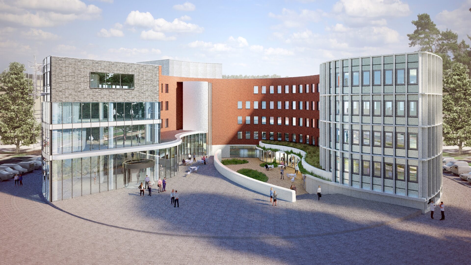 Definitief ontwerp nieuwe uitbreiding Unigarant - DE UNIE ARCHITECTEN